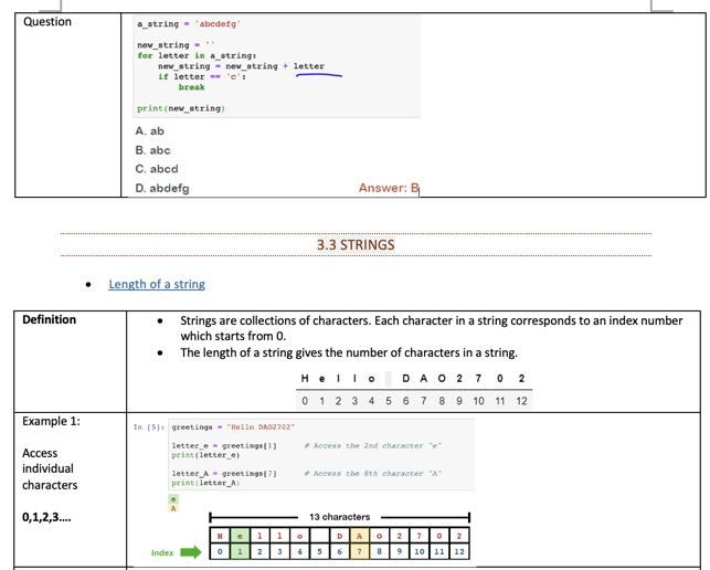 DAO2702 python A+ Package, Hobbies & Toys, Books & Magazines, Textbooks ...