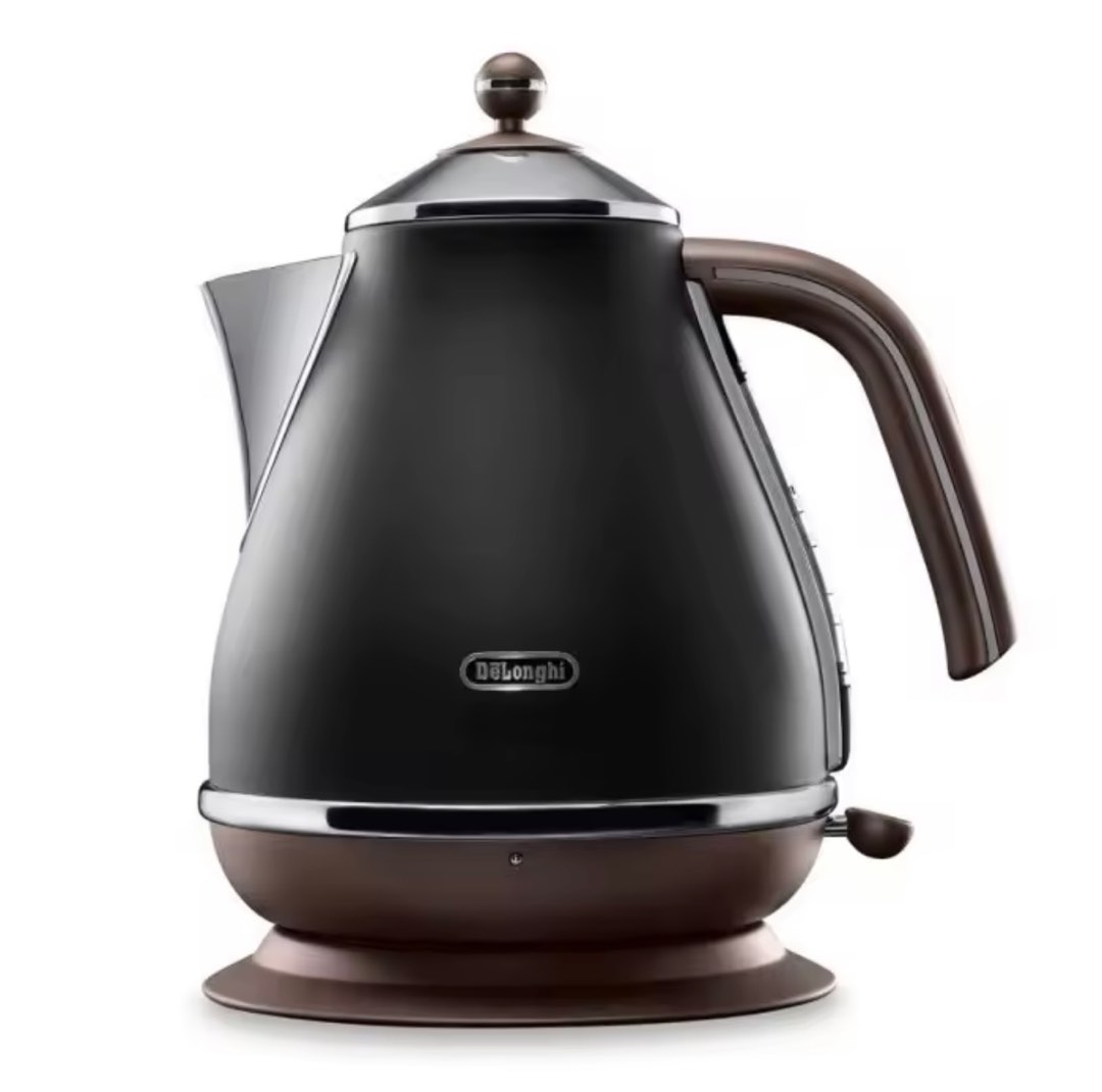 DeLonghi Icona Vintage Black Kettle 1.7L, TV & Home Appliances, Kitchen ...