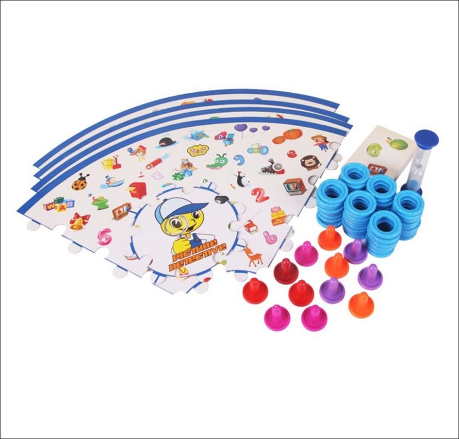 Detectives Looking Chart / Educational Memory Training Game For Kids ...