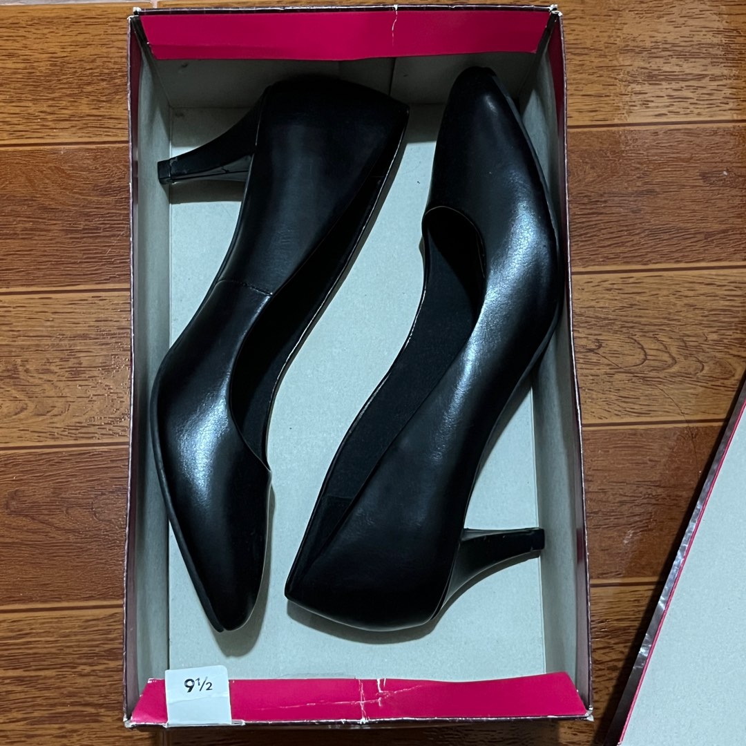 Dexflex Comfort Chloe Heels in Black, Women's Fashion, Footwear, Heels ...