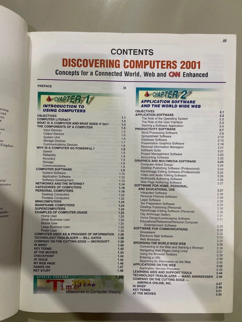Discovering Computers 2001: Concepts for a Connected World (2000 ...