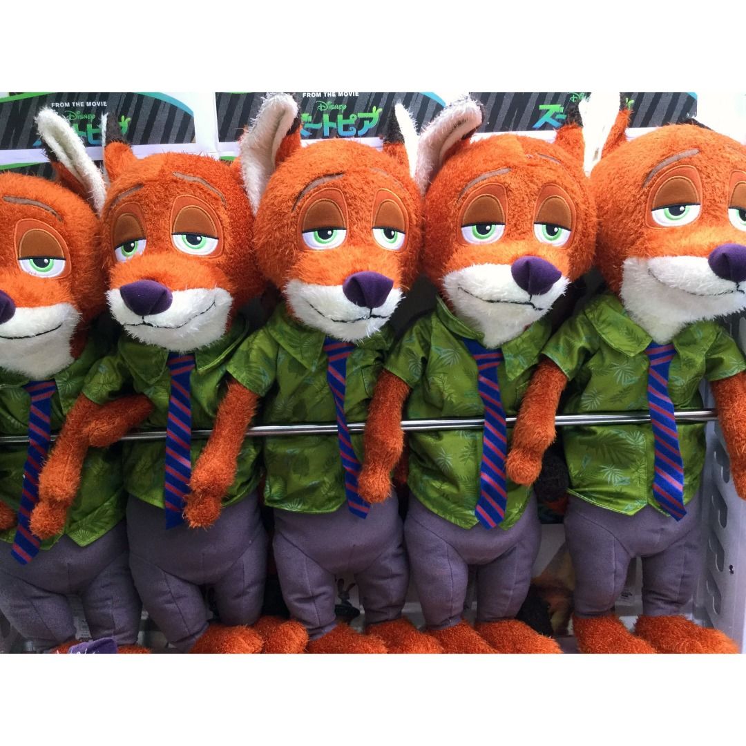Disney - Zootopia - Nick Wilde Giga Jumbo Standing Plush Toy by SEGA ...
