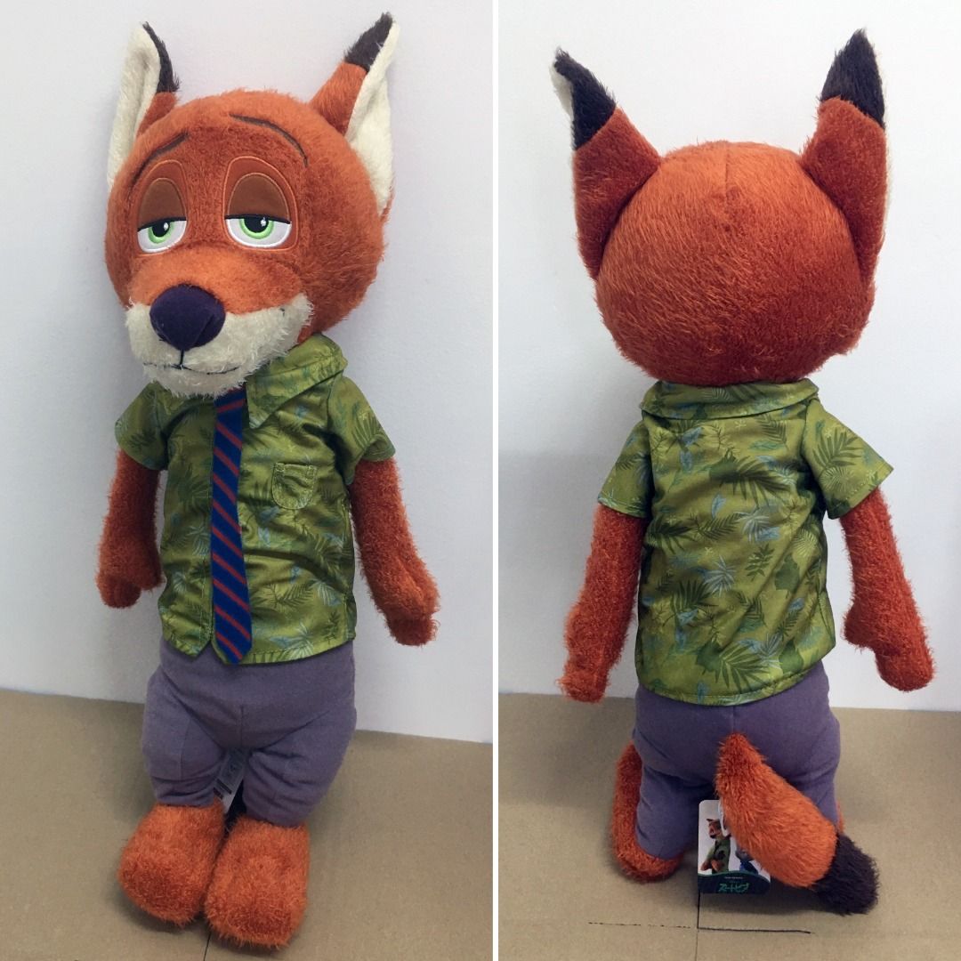 Disney - Zootopia - Nick Wilde Giga Jumbo Standing Plush Toy by SEGA ...