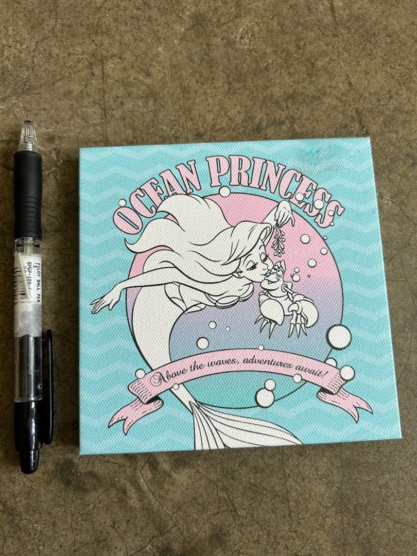 Disney Ariel mermaid display frame boards, Hobbies & Toys, Toys & Games ...