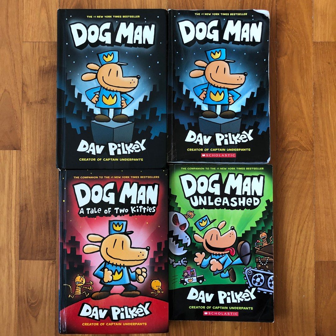 Dog Man, Roald Dahl, Storey Treehouse, Wimpy Kid, David Walliams, Dork ...