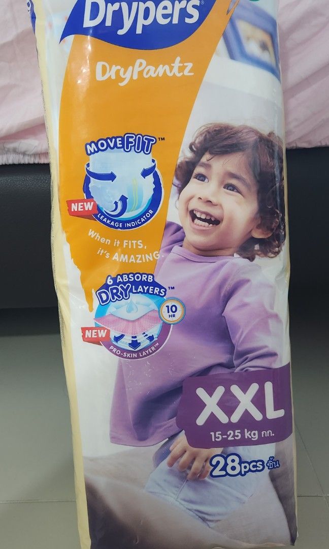 Dryers DryPantz XXL, Babies & Kids, Bathing & Changing, Diapers & Baby ...