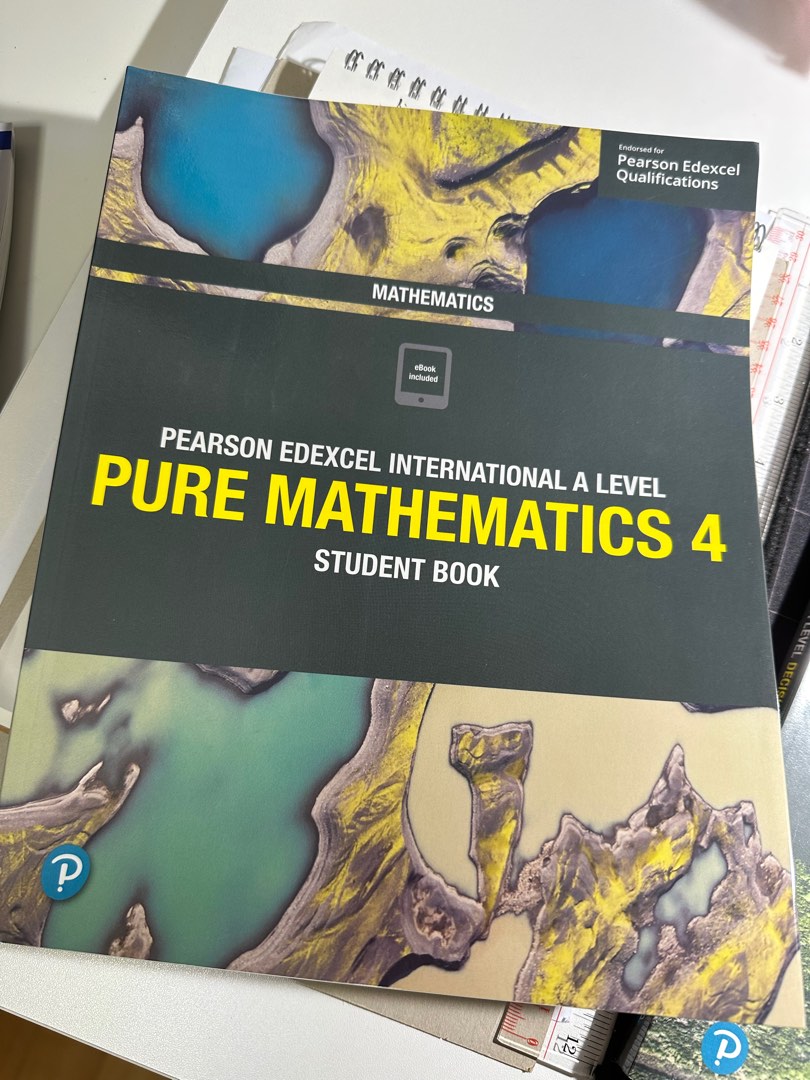 Edexcel IAL Pure Mathematics 4, 興趣及遊戲, 書本 & 文具, 教科書 - Carousell