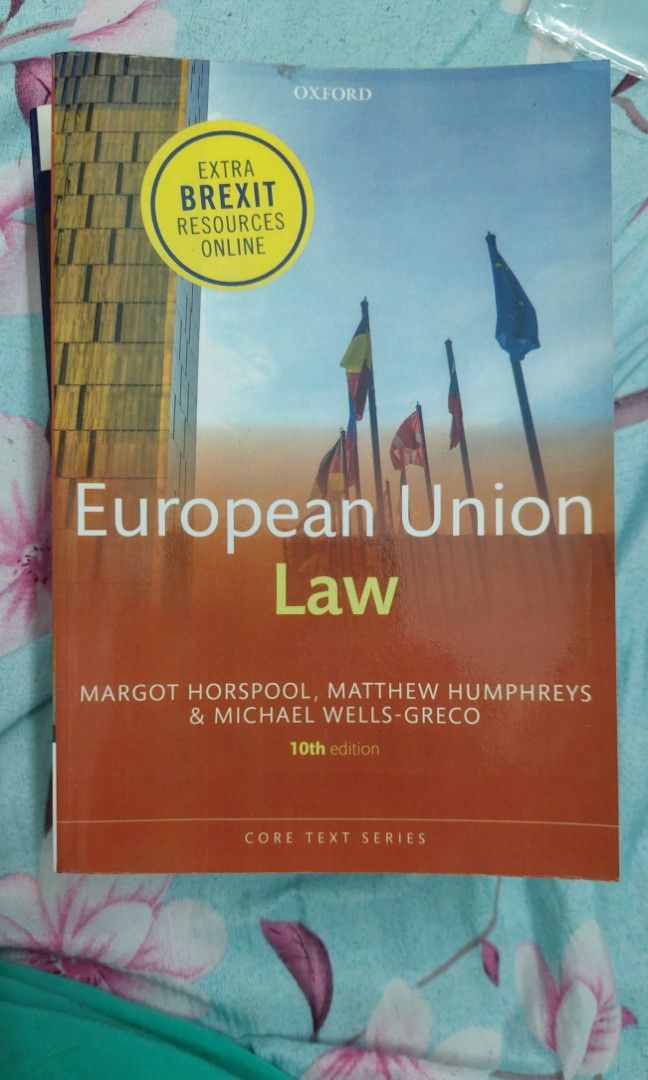 European Union Law by Margot Horspool, Matthew Humphreys and Michael ...