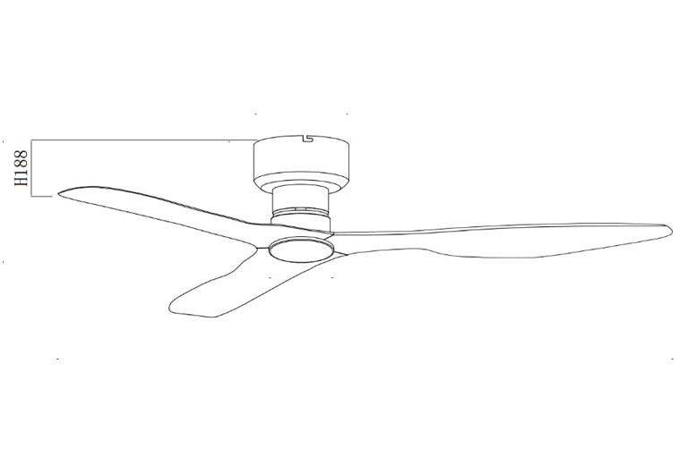 FANCO CO-FAN HUGGER SERIES 48" DC MOTOR + REMOTE CONTROL + 4 YEARS ...