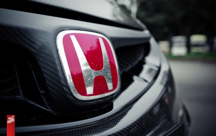 FD2R, Honda Civic Type R Red Emblem, Red Honda Badge, FD2R Red Emblem ...