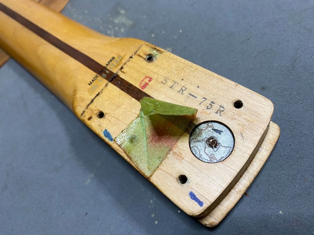 Fender Stratocaster STR-75R Neck with Charvel M3 Body MIJ, Hobbies ...