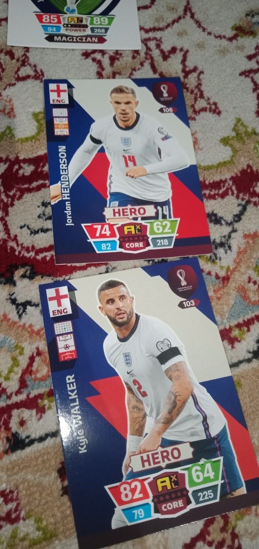 Fifa World Cup Cards 2022; ENGLAND AND FRANCE EXCLUSIVE PACK, Hobbies ...