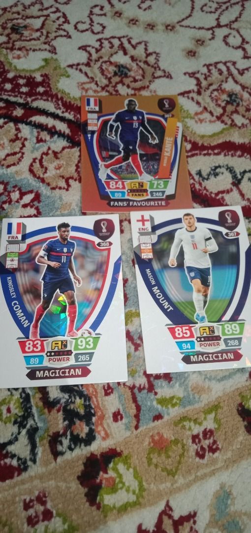 Fifa World Cup Cards 2022; ENGLAND AND FRANCE EXCLUSIVE PACK, Hobbies ...