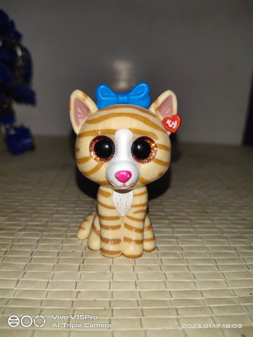 Figure TY Beanie Boos Mini Boo TABITHA the Cat SERIES 2, Toys ...