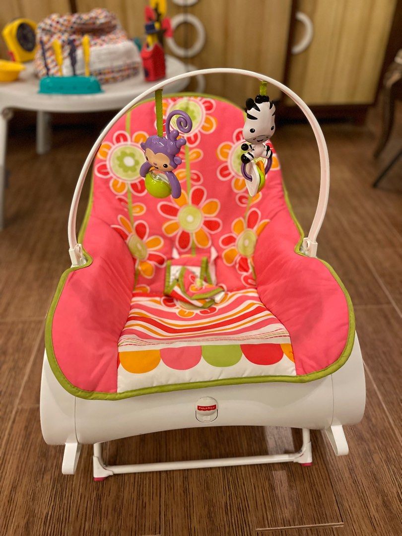 Fisher price bouncer chair, Babies & Kids, Infant Playtime on Carousell