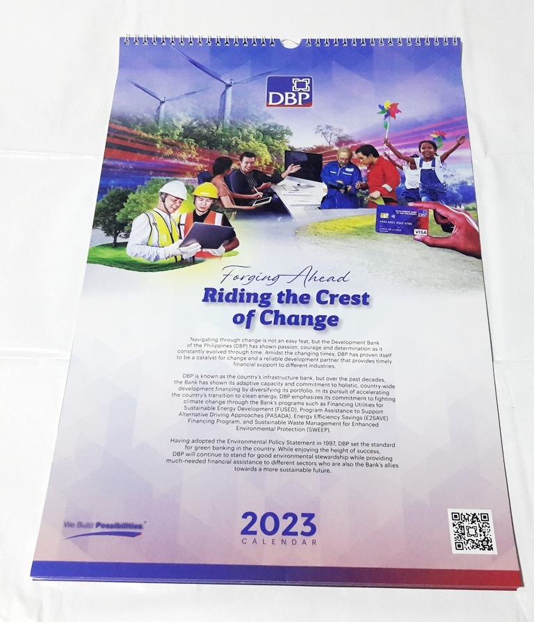 FREE DBP 2023 Wall Calendar, Free Items on Carousell
