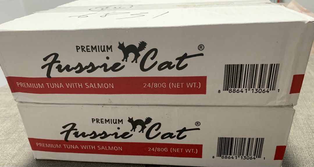 Fussie Cat Black Label Cat Canned Wet Food Tuna Series Flavor:Tuna w ...