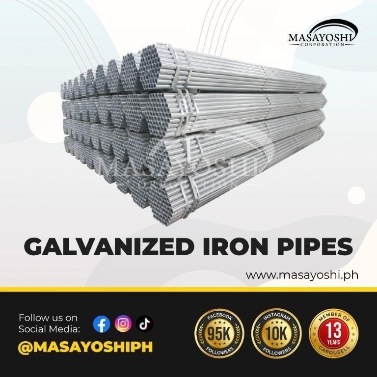 Galvanized Iron Pipes 2", GI Pipes, G.I. Pipes, Steel Pipe, Metal ...