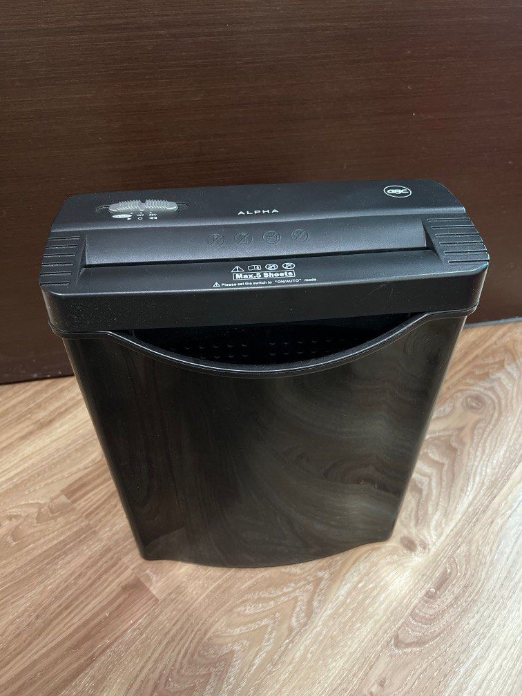 GBC Alpha Paper shredder, TV & Home Appliances, Other Home Appliances ...
