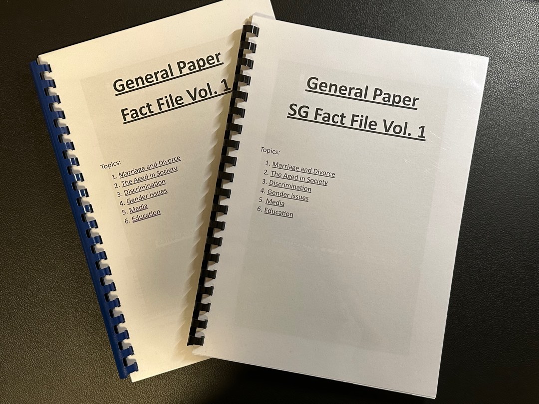 General Paper Fact File, Hobbies & Toys, Books & Magazines, Textbooks ...