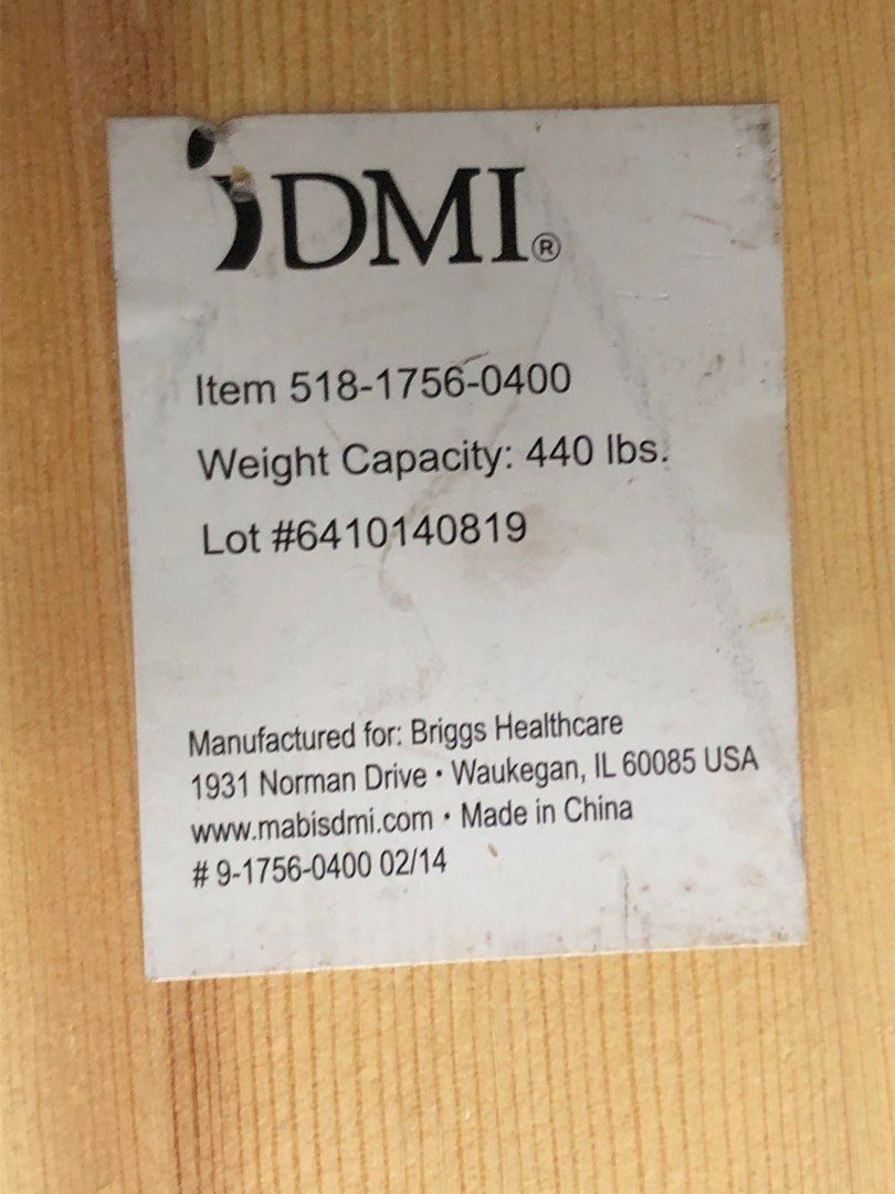 Genuine DMI Transfer Board Slide Board, Made of Heavy-Duty Wood for ...