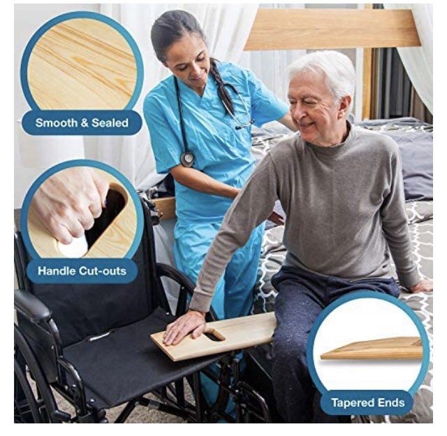 Genuine DMI Transfer Board Slide Board, Made of Heavy-Duty Wood for ...