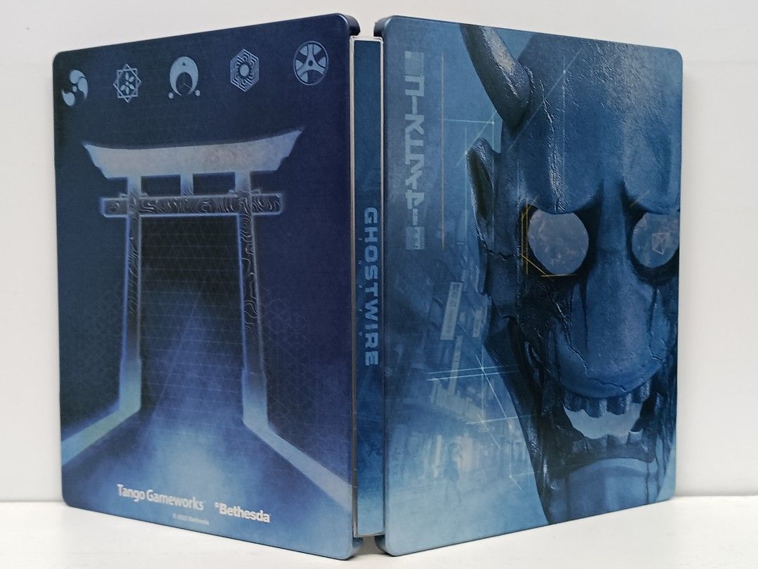 Ghostwire: Tokyo Steelbook Design A, Video Gaming, Gaming Accessories ...