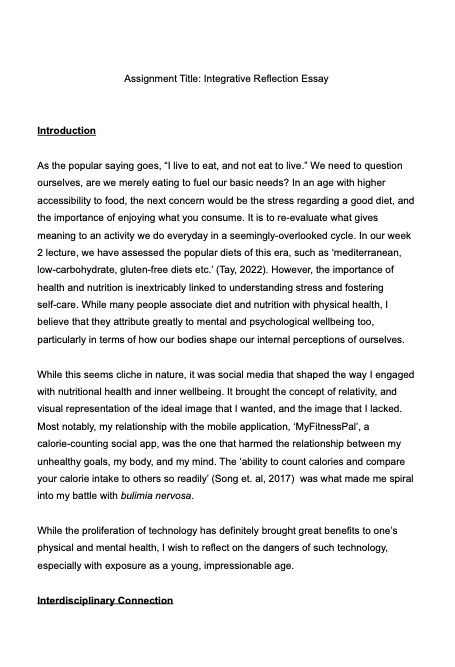 [Grade: A+] NTU CC0005 Healthy Living and Well Being bundle (includes 2 presentation slides + 2 ...