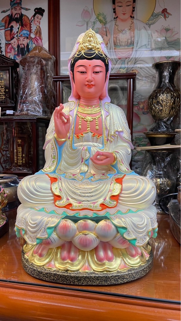 Approved by Taiwan famous FS master - Guan Yin Statue Brand New ...