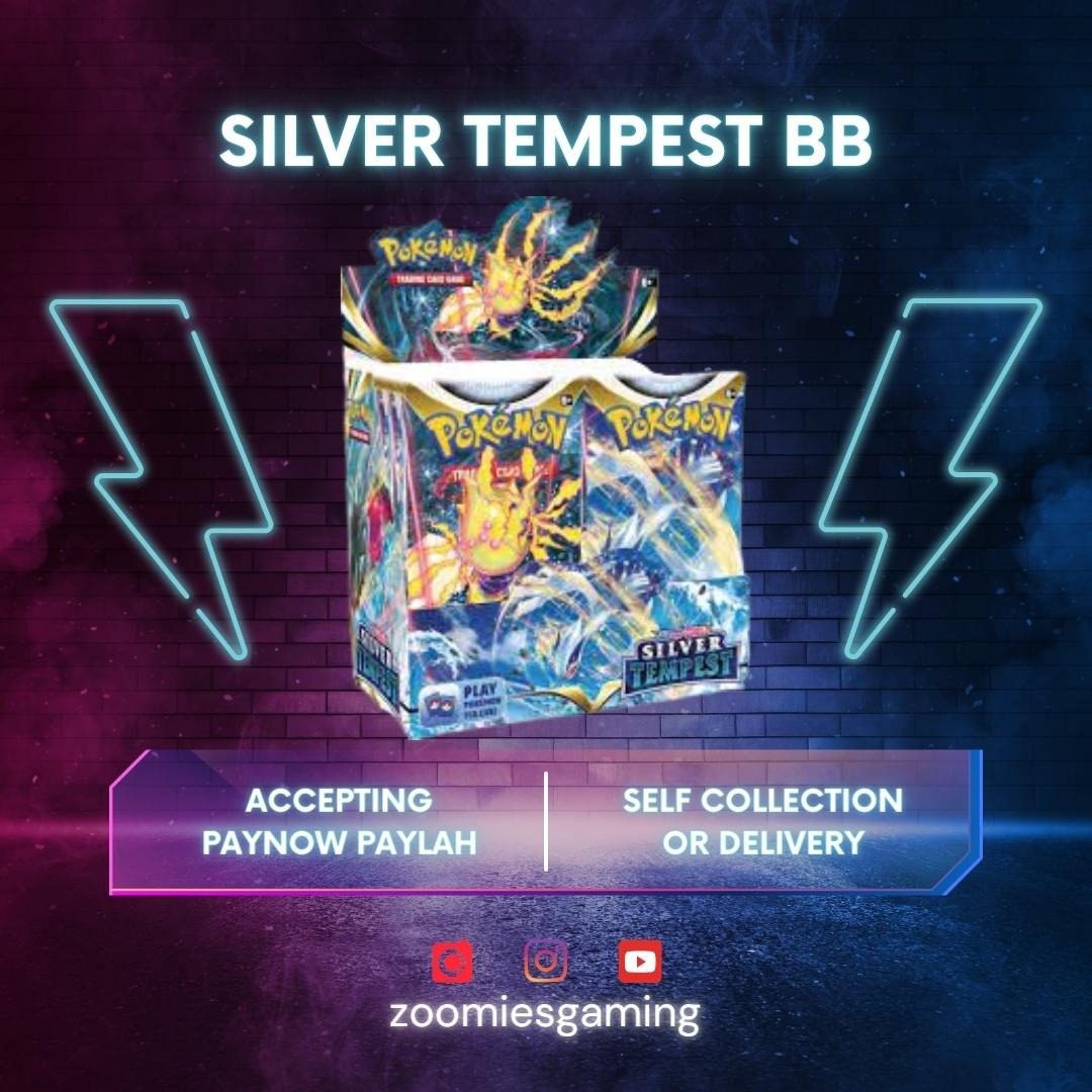 [Guaranteed PO]Silver Tempest Booster Box Case, Hobbies & Toys, Toys ...