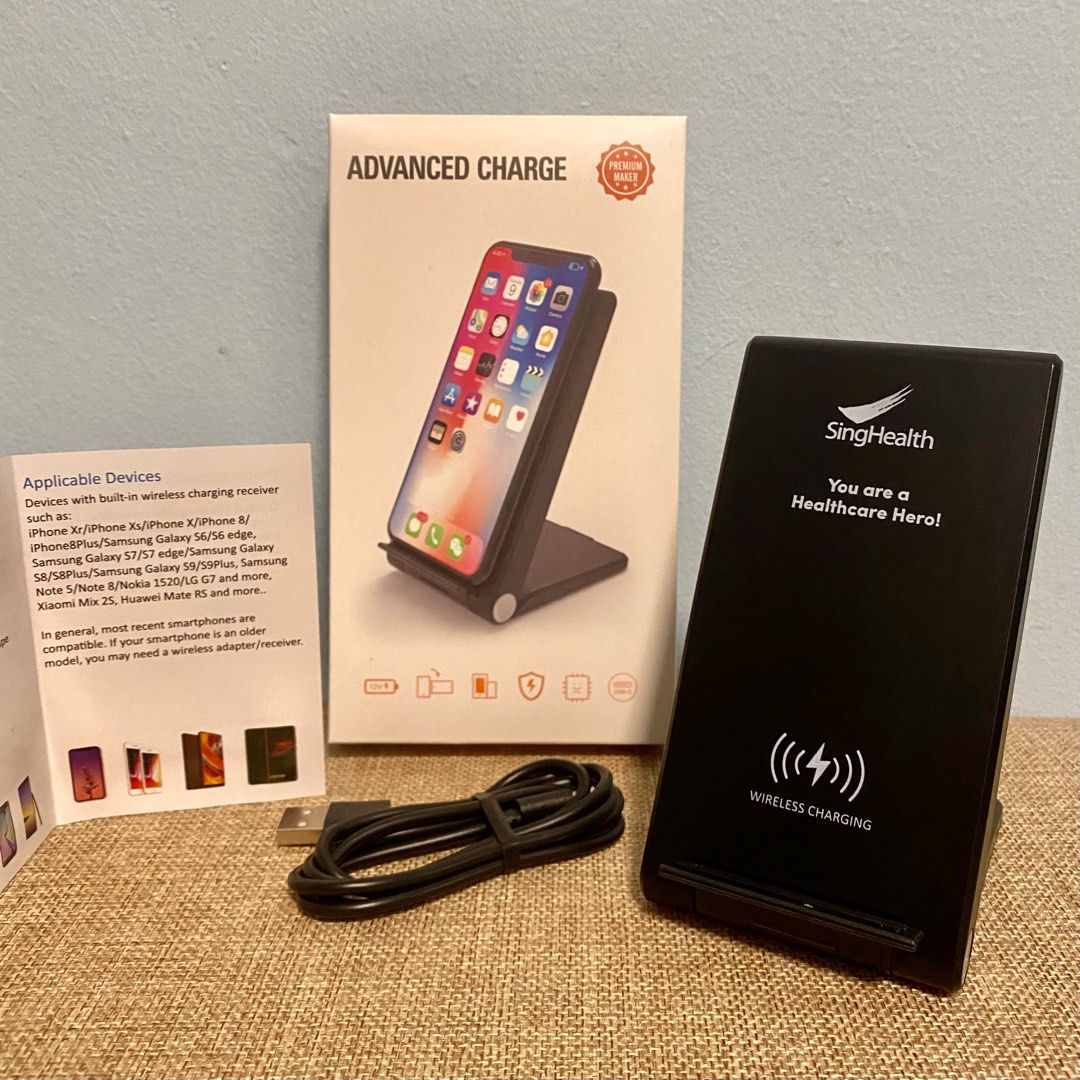 Handphone Wireless Charger, Mobile Phones & Gadgets, Mobile & Gadget ...