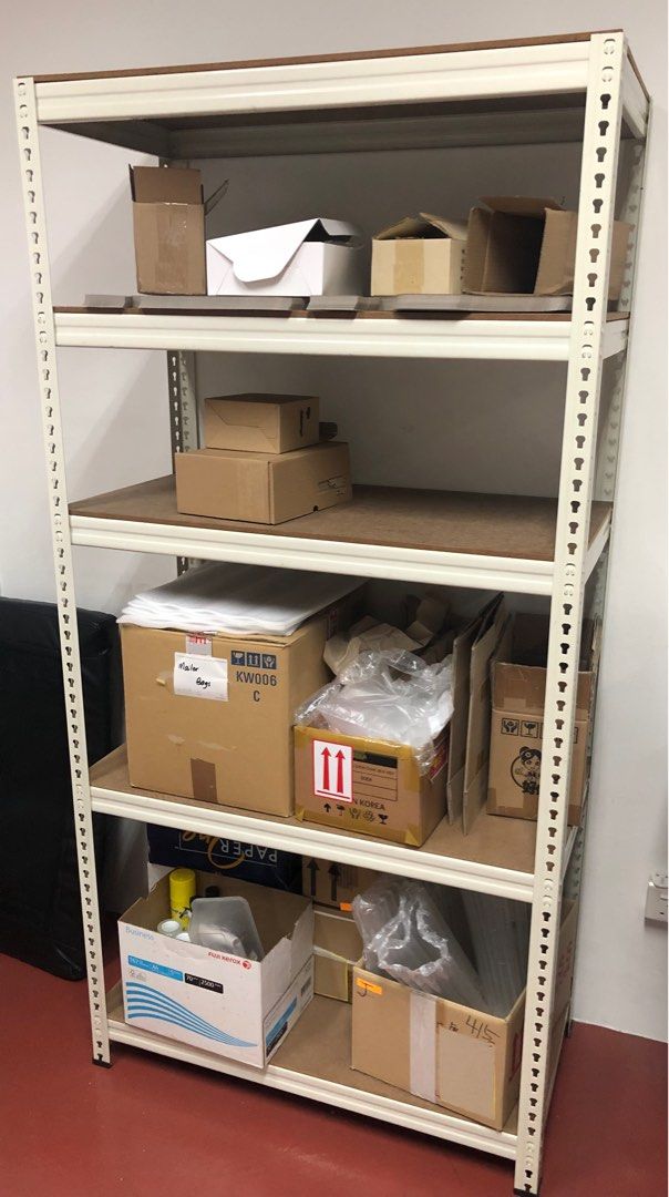 Heavy duty 5x tiers boltless racks for sales, Furniture & Home Living ...