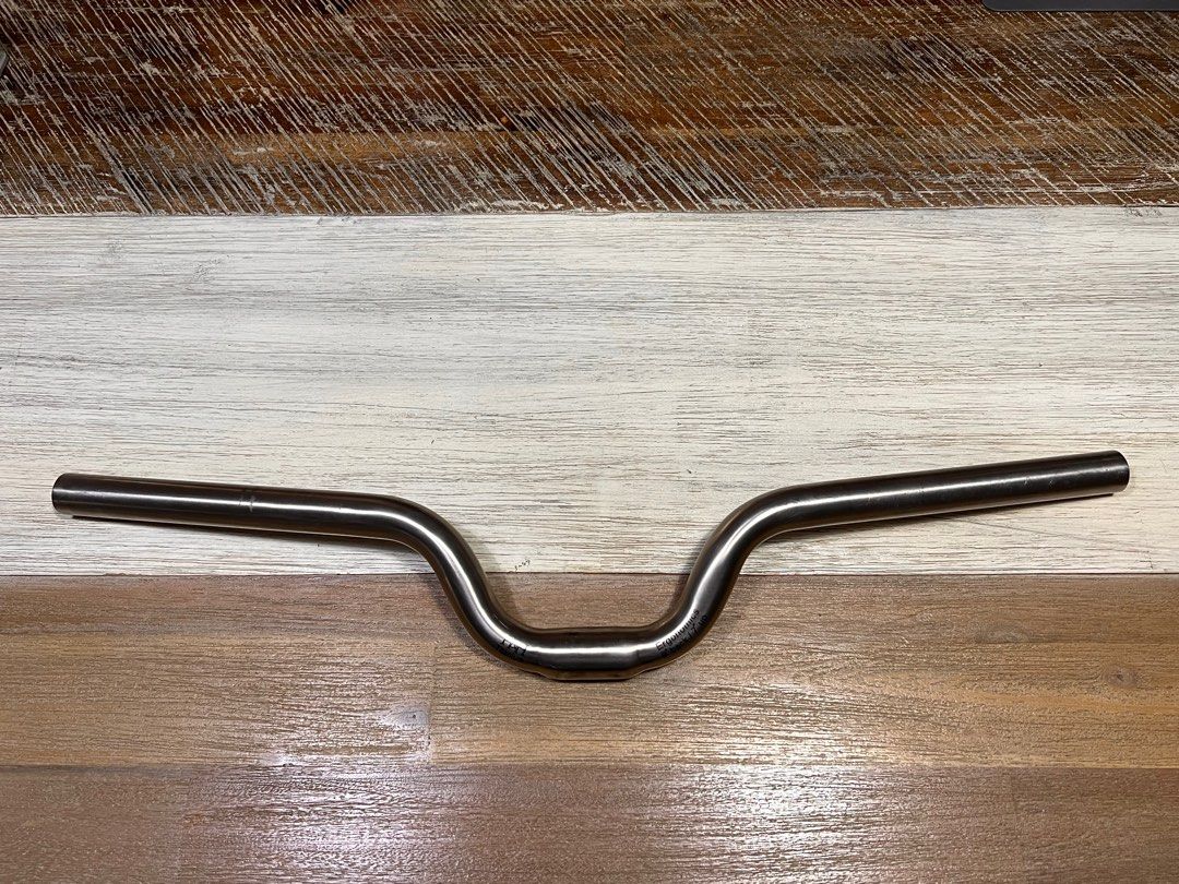 H&H titanium Mid Riser M bar handlebar for Brompton, Sports Equipment ...