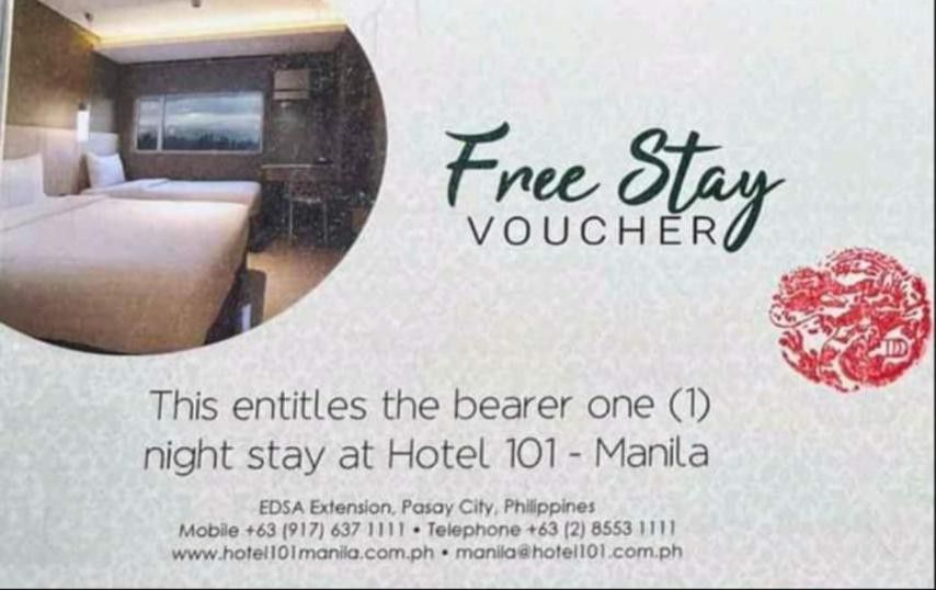 Hotel 101 Overnight Stay Vouchers 2023, Tickets & Vouchers, Vouchers on ...
