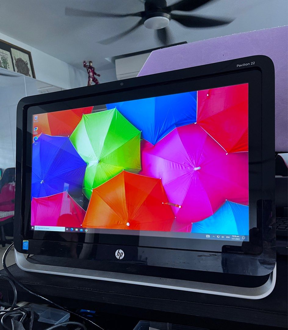 HP Pavilion AiO All-in-One 22" inch FHD TouchScreen budget WFH HBL ...