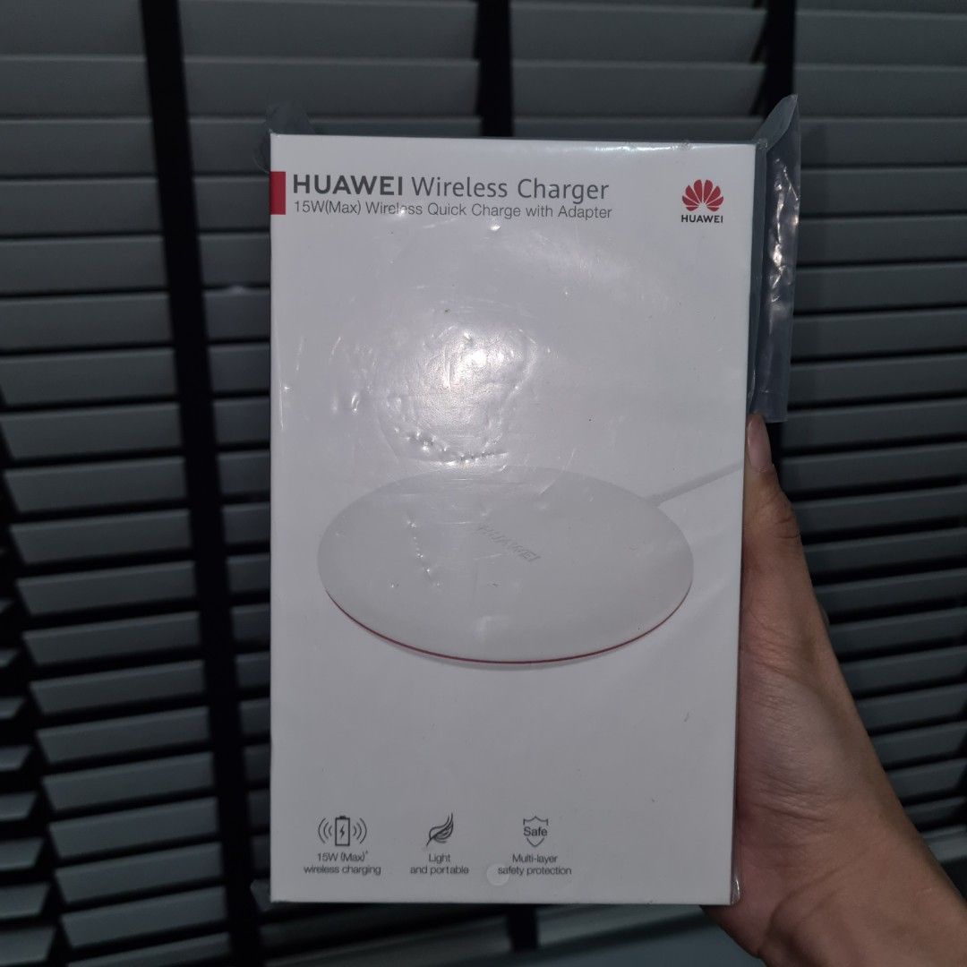 Huawei Wireless Charger 15W, Mobile Phones & Gadgets, Mobile & Gadget ...