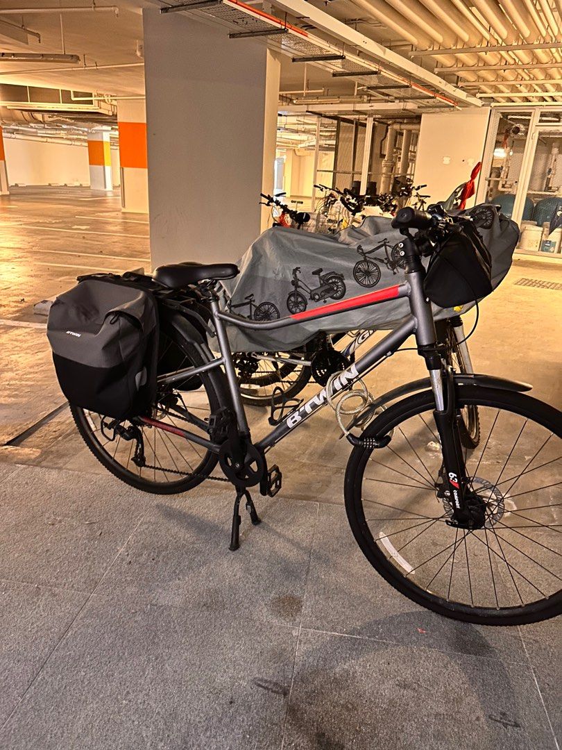 Hybrid bicycle decathlon riverside 500, Sports Equipment, Bicycles ...