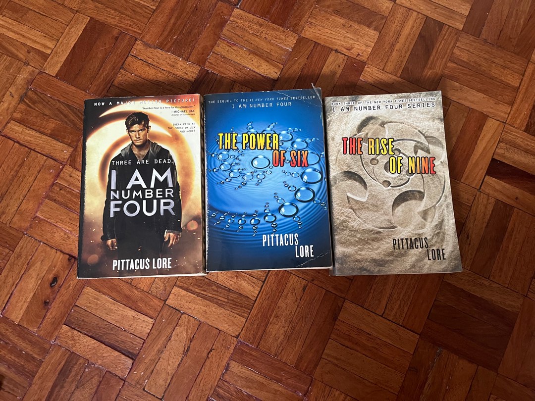 I Am Number Four Trilogy, Hobbies & Toys, Books & Magazines, Fiction ...