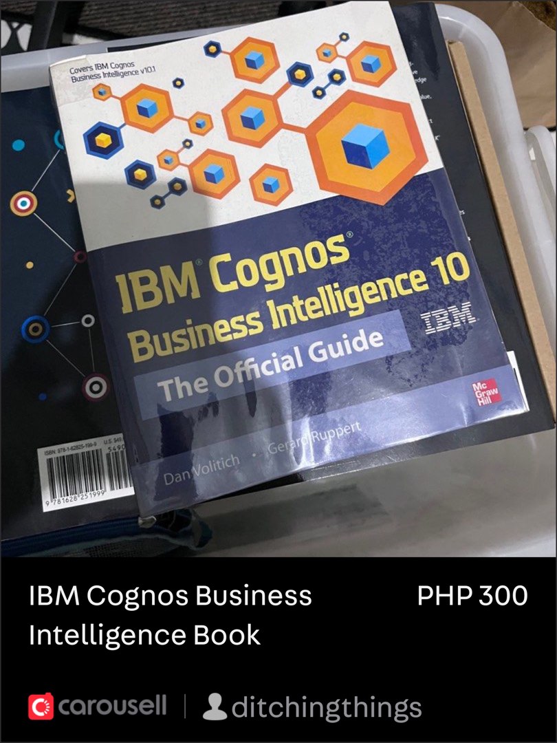 IBM Cognos Business Intelligence Book, Hobbies & Toys, Books ...
