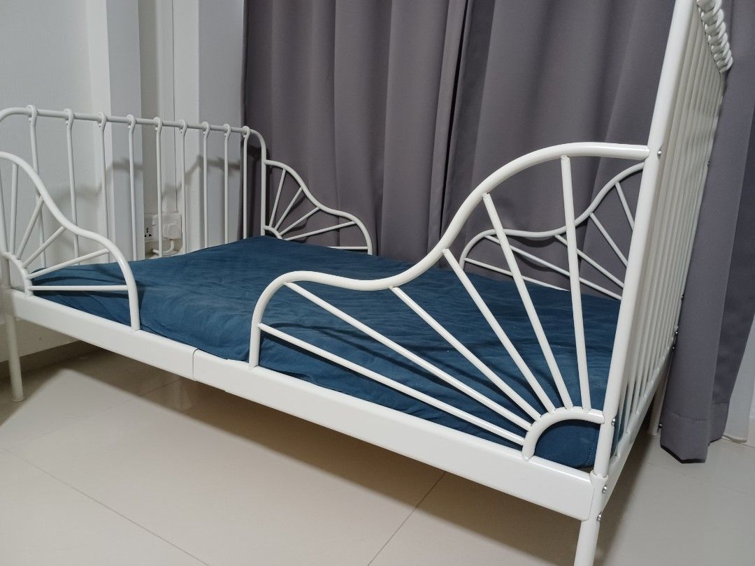 IKEA Extendable Kids Bed Frame, Furniture & Home Living, Furniture, Bed ...