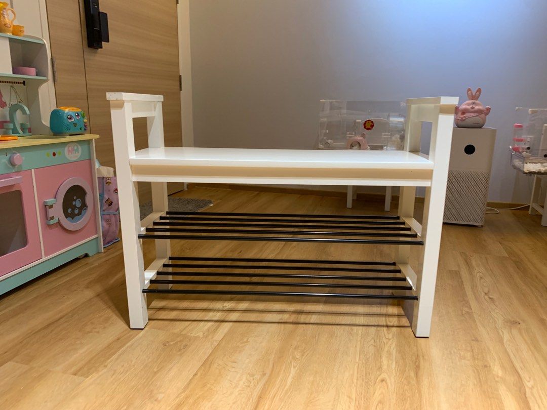 IKEA shoe rack, Furniture & Home Living, Furniture, Shelves, Cabinets ...