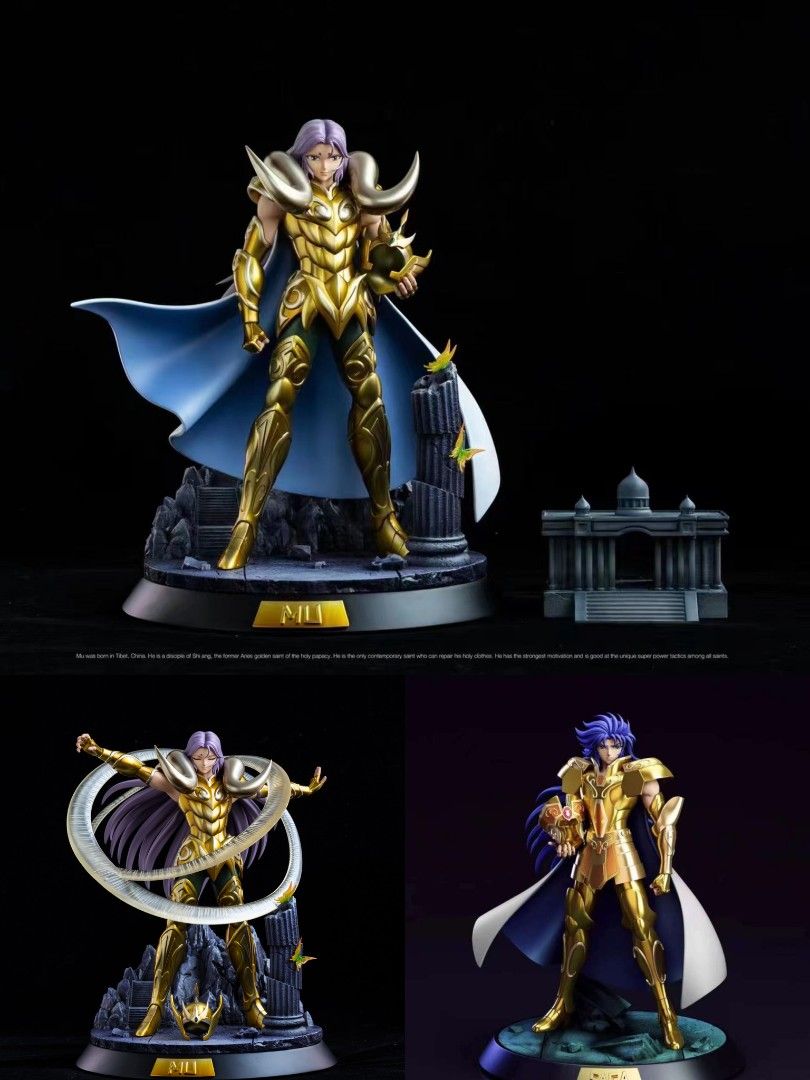 [In Stock] Saint Seiya FOC Studio Aries Mu EX & XS Studio Gemini Saga ...