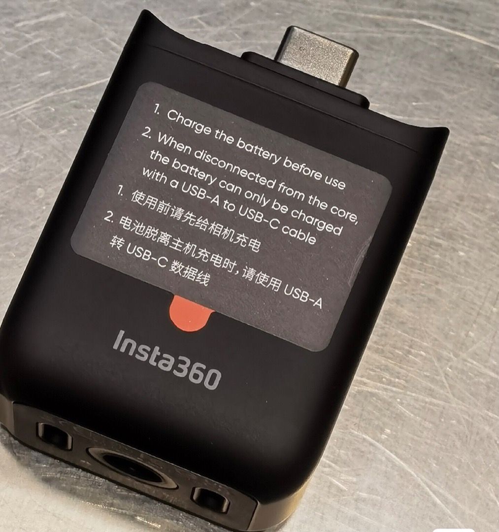 Insta360 One RS 1-inch 360 vertical battery, Photography, Photography ...