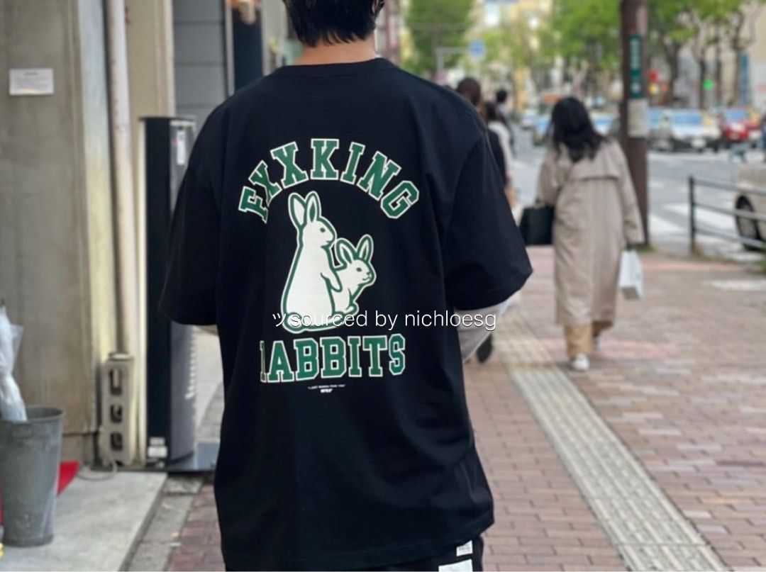 INSTOCK FR2 REVERSE RABBIT TEE, Men's Fashion, Tops & Sets, Tshirts ...