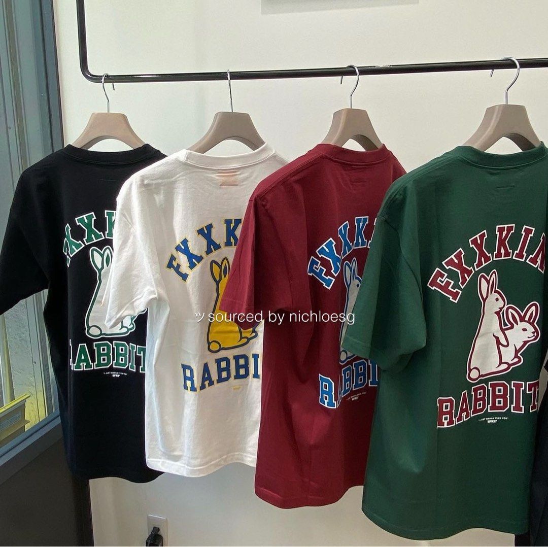 INSTOCK FR2 REVERSE RABBIT TEE, Men's Fashion, Tops & Sets, Tshirts ...