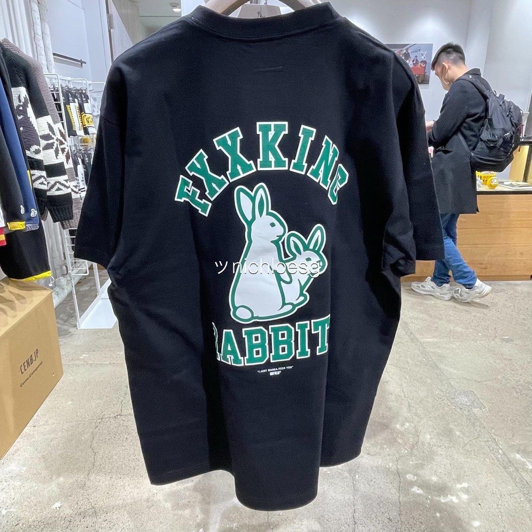 INSTOCK FR2 REVERSE RABBIT TEE, Men's Fashion, Tops & Sets, Tshirts ...