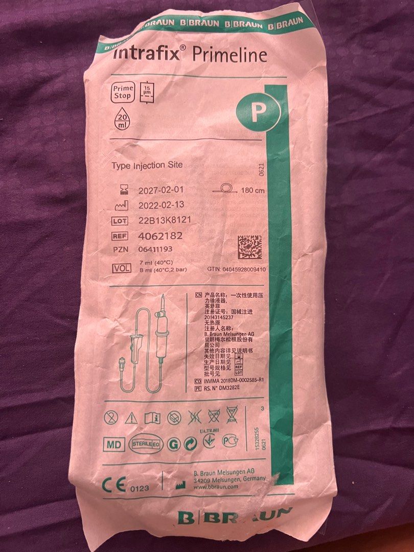 Intrafix Priceline - 180cm, Health & Nutrition, Medical Supplies ...