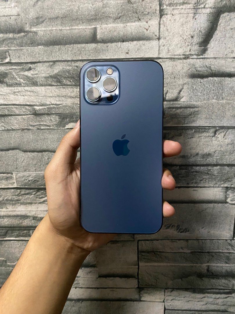 Iphone 12 Pro Max 128gb Pacific Blue (Openline) from powermac with box ...