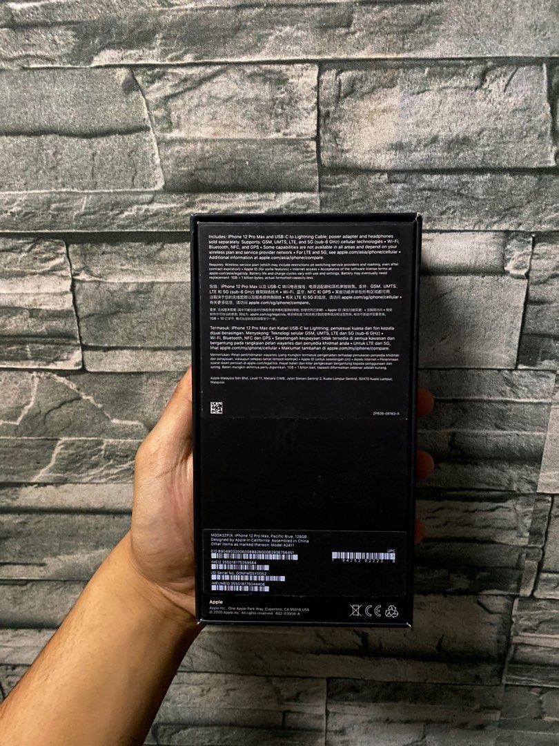 Iphone 12 Pro Max 128gb Pacific Blue (Openline) from powermac with box ...