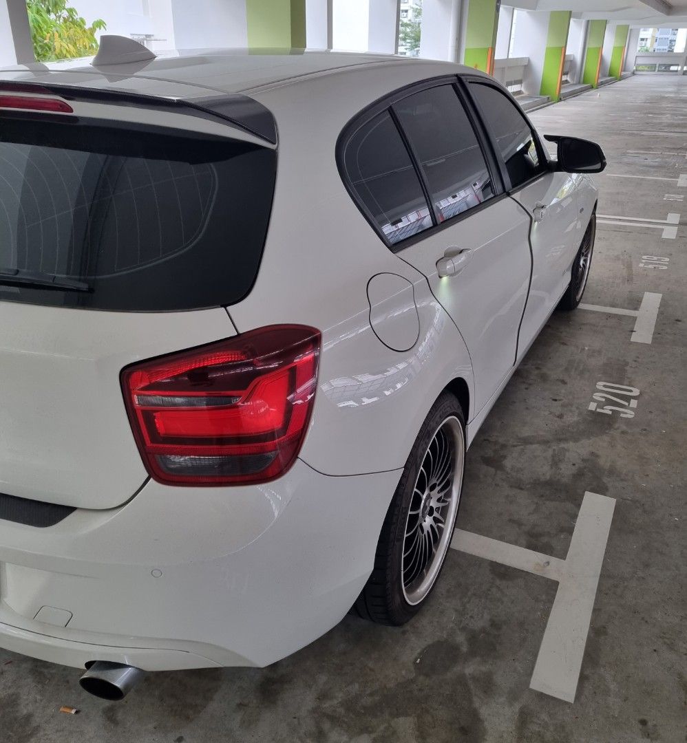 Iroad 2 channel dashcam installed on BMW 1 series F20, Car Accessories, Accessories on Carousell